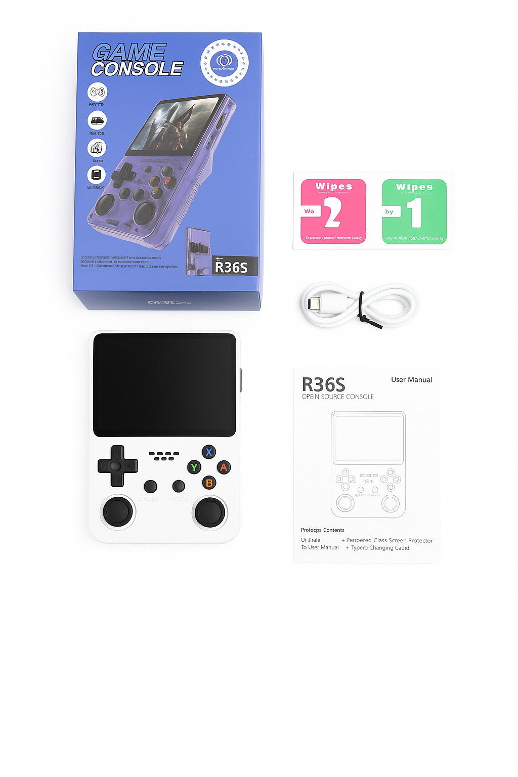 R36S Retro Handheld Console With 3.5 Inch IPS Screen – Branch and Roots LLC